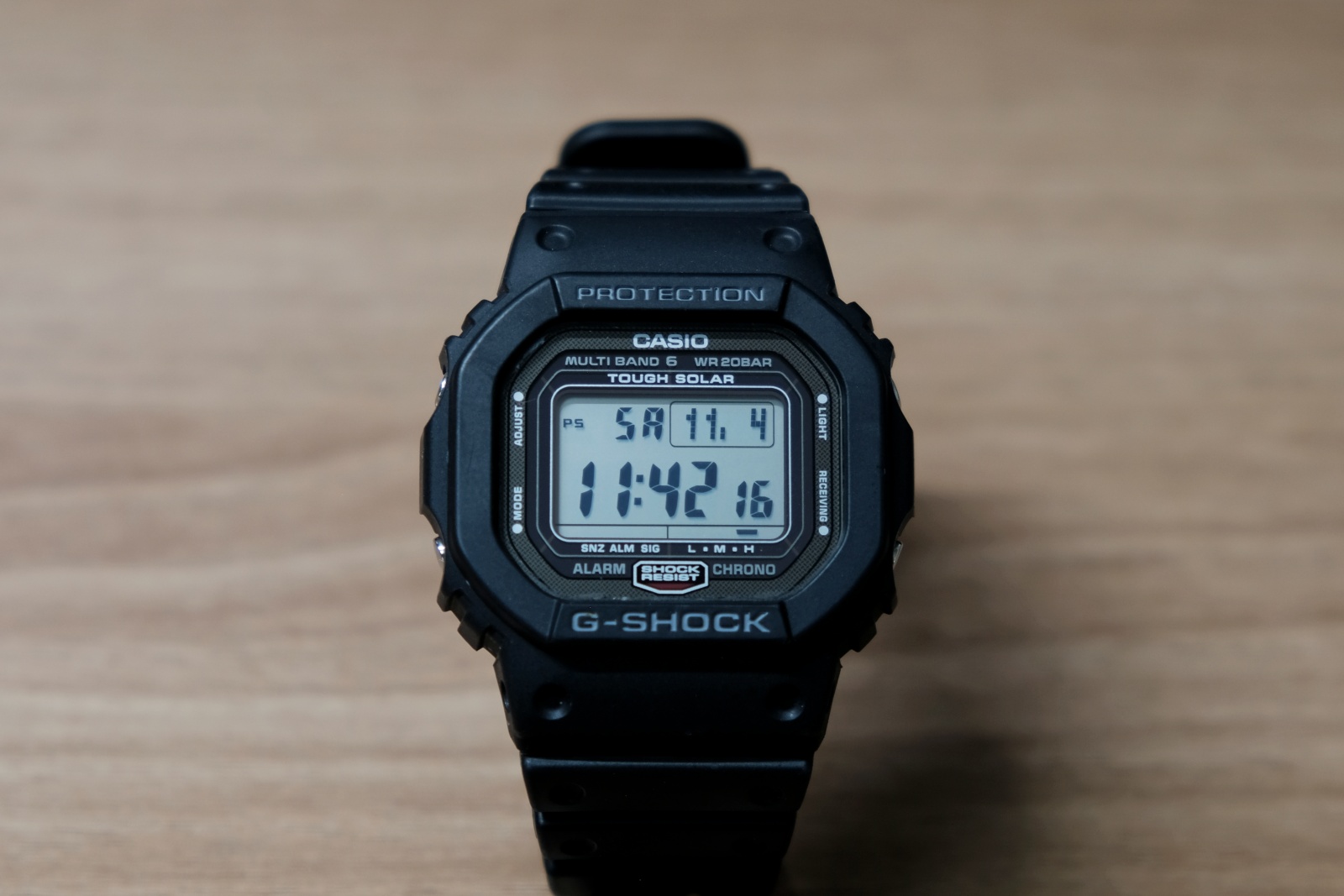 【レビュー】カシオのG-SHOCK（GW-5000-1JF）/ シックなカラーリングが大人仕様でいい。 | コダワリモノ